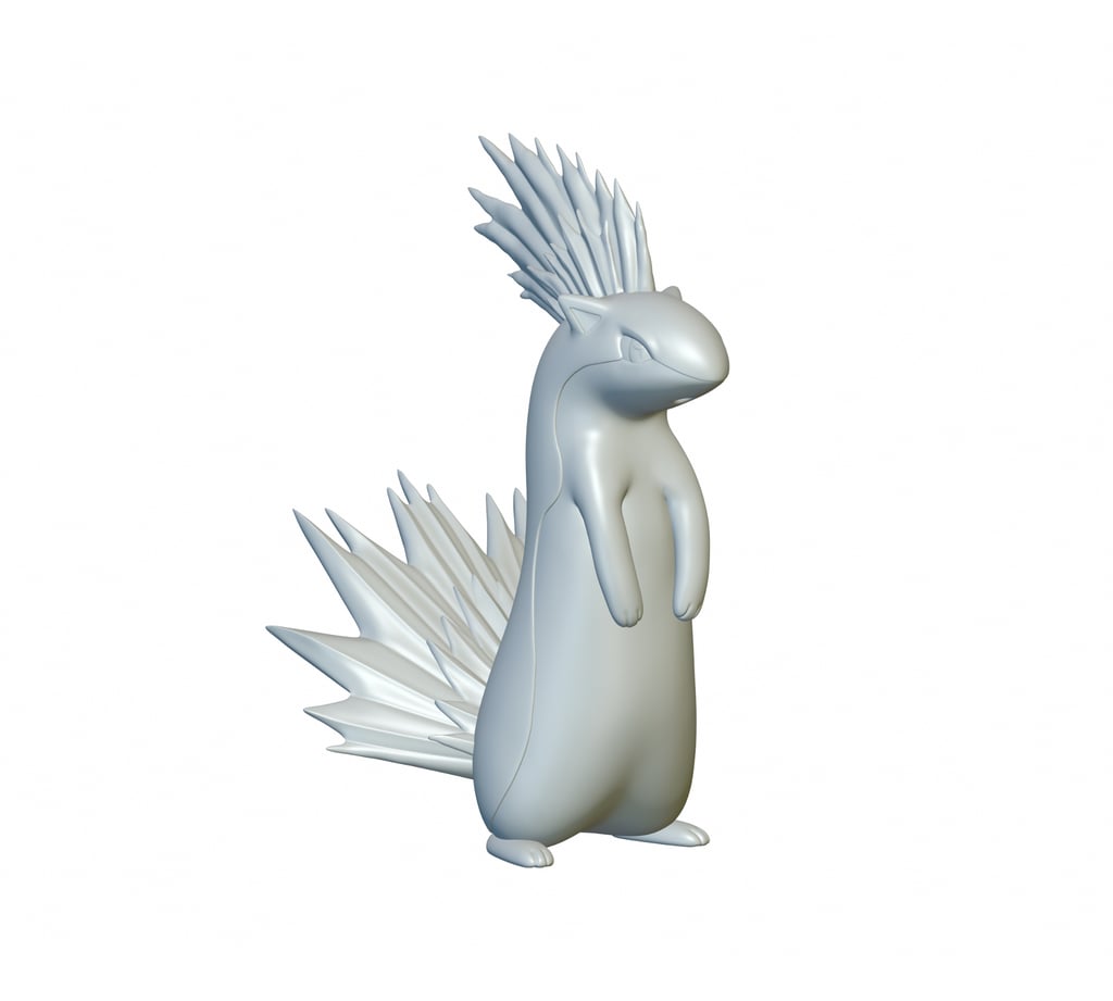 Pokemon Quilava #156 - 3D Print Optimized! by 3Dprint1UP | Download ...