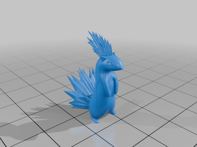 Pokemon Quilava #156 - 3D Print Optimized! by 3Dprint1UP | Download ...
