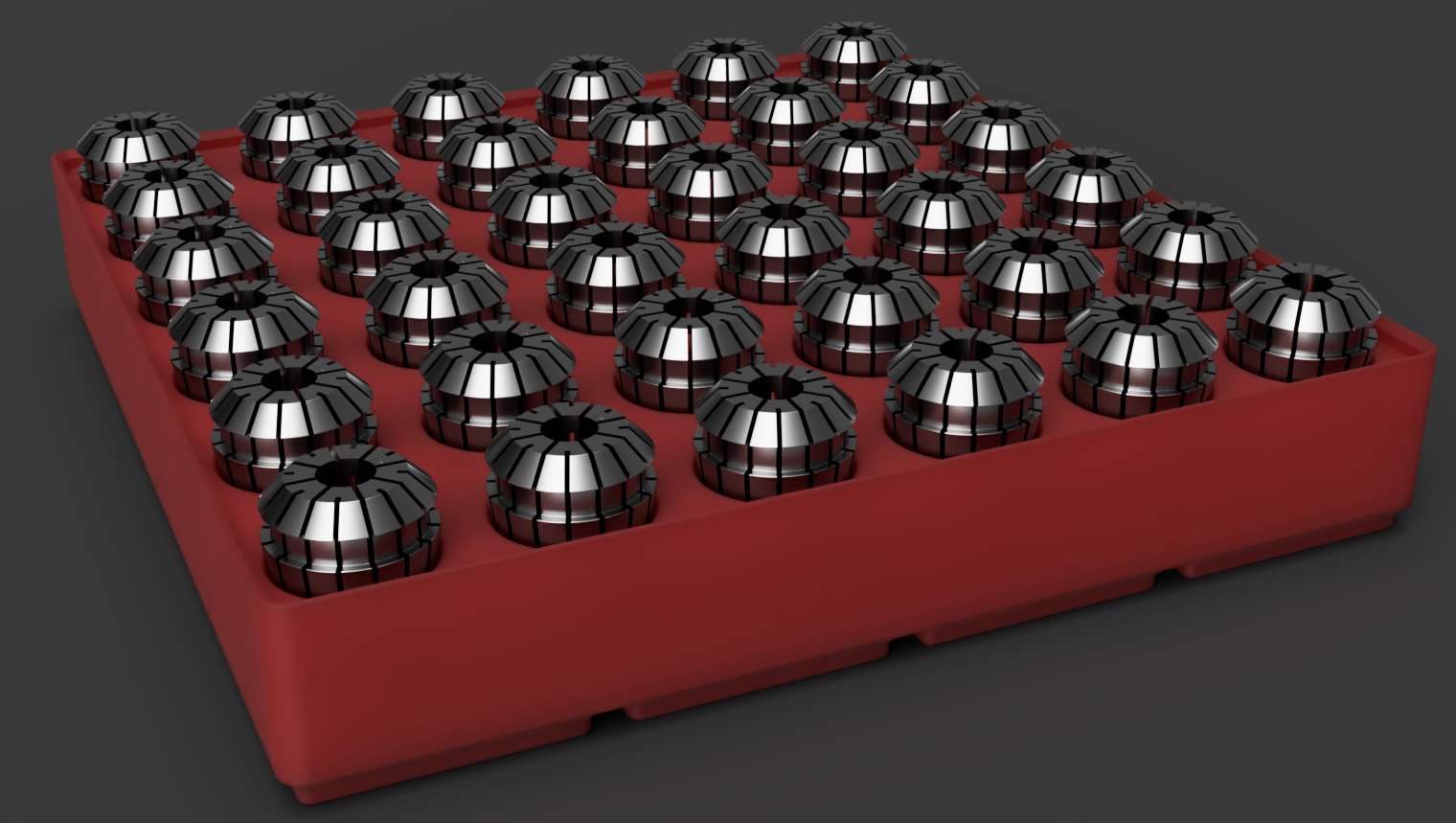 ER20 Collet Holder - Gridfinity by lo-tek-hi-life | Download free STL ...