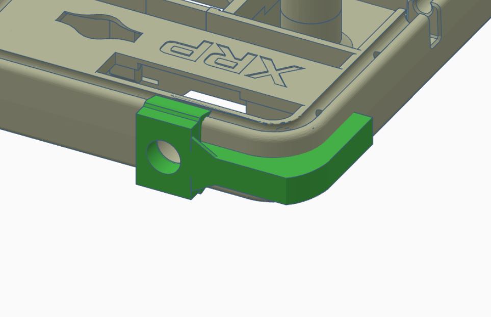 XRP Axis Hole Finder For Older Frames por qwerty | Descargar modelo STL ...