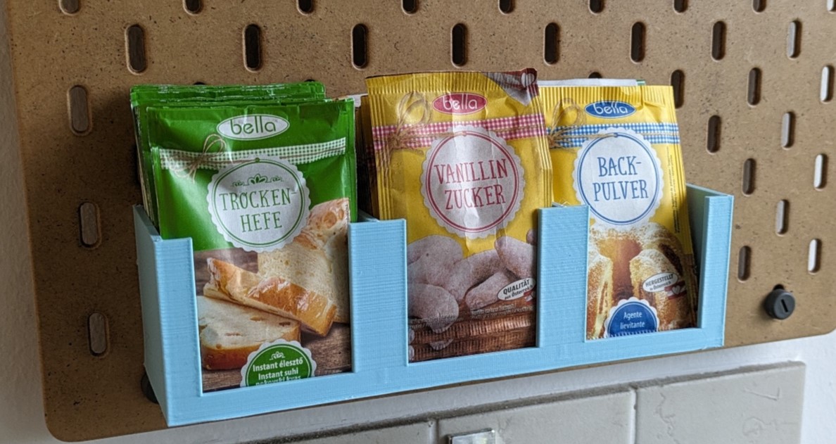 Skadis Kitchen Bag Holder by BokuNoMaxi | Download free STL model ...