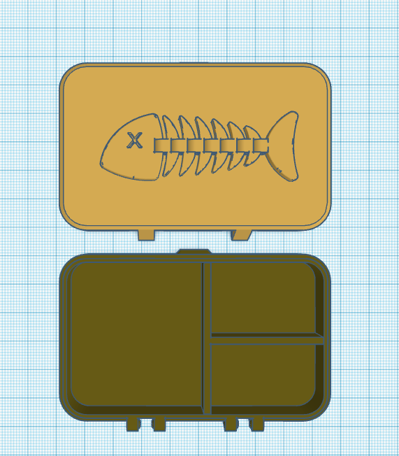 Fishing box by CustomizAction | Download free STL model | Printables.com