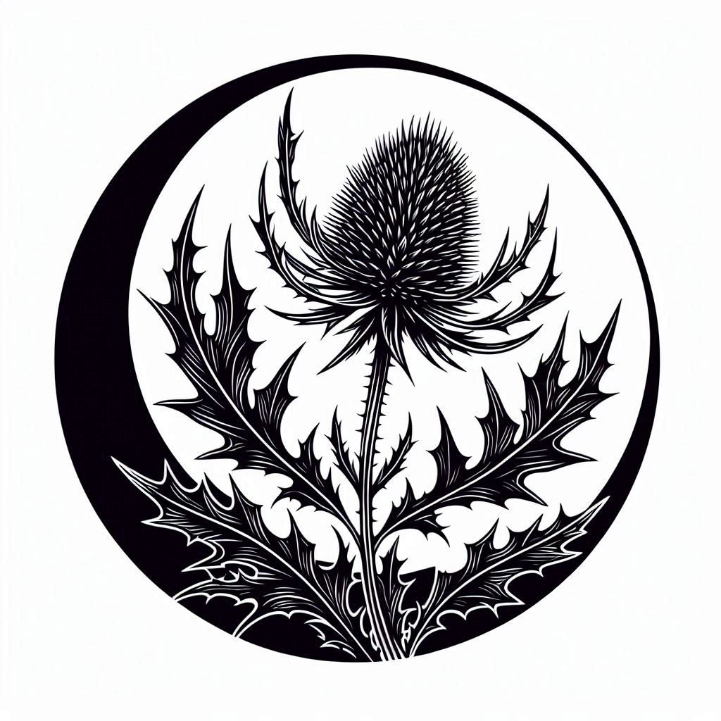Thistle fan (three colours) by Nina Máčová | Download free STL model ...
