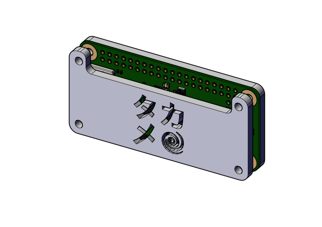 Raspberry Pi Zero plates by OnlyFab | Download free STL model ...