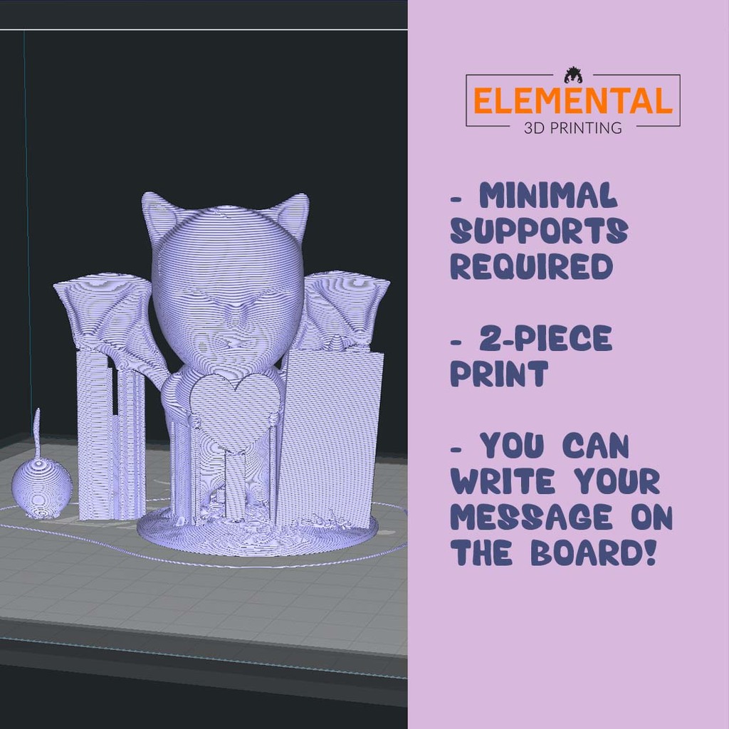 Valentine Moogle from Final Fantasy by elemental3dprinting | Download ...