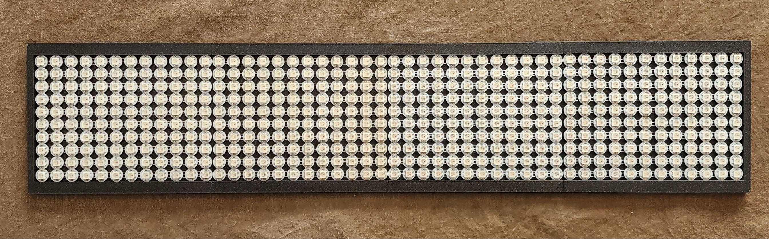 Adressable LED Marquee - 48x10 by o9guy | Download free STL model ...