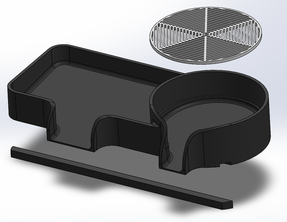 Dish Brush Holder by RWBuilds | Download free STL model | Printables.com