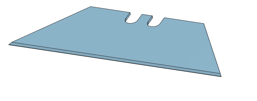 Stanley Blade by Morgan Conley | Download free STL model | Printables.com