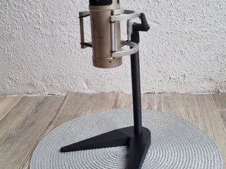 Fully 3D-Printed Microphone Desk Stand by Visualpacifico | Download ...