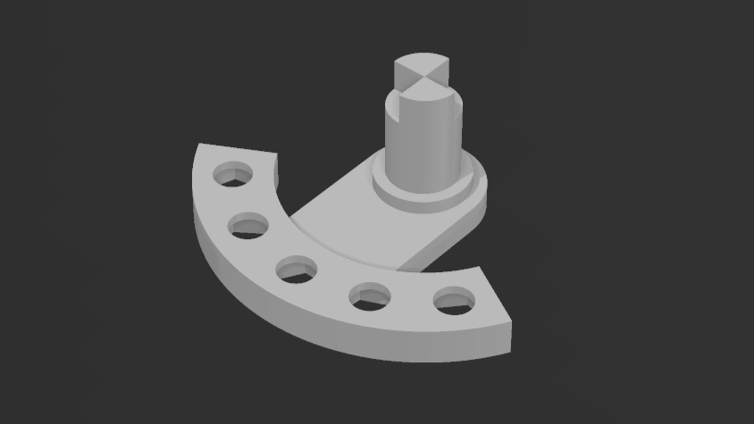 Floating / Dynamic Center Hub Cap (modular) (openscad) por Bob ...