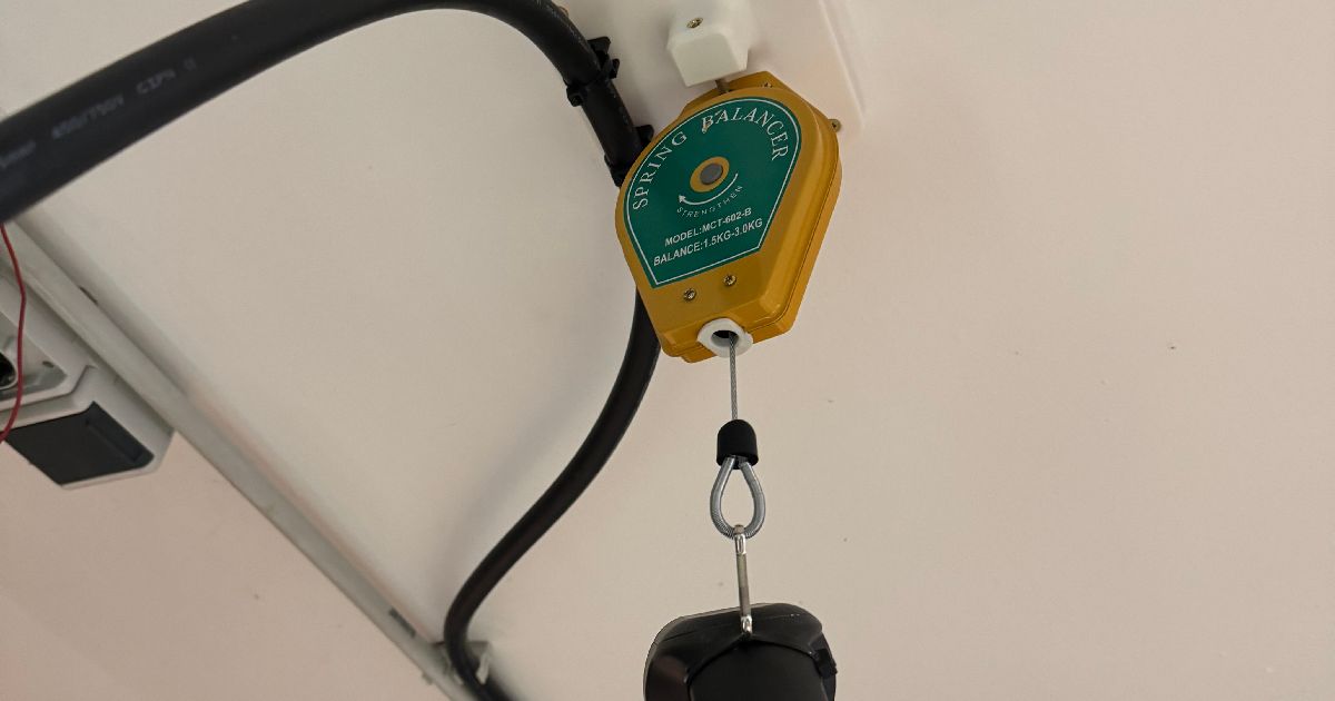 Wallbox Cable Spring Roller Retention Ceiling Roof by lukasss_heee ...