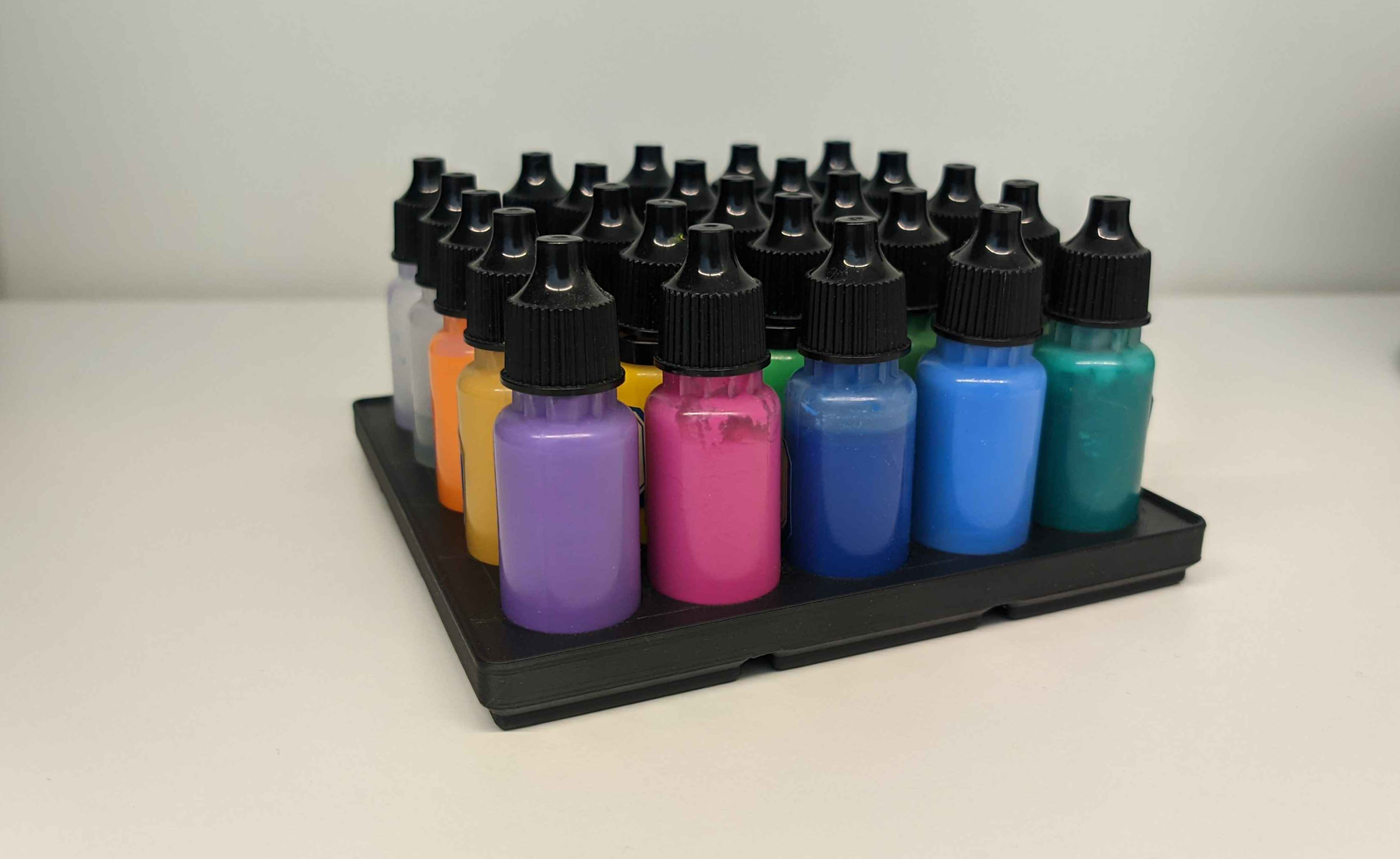 3x3 Gridfinity 25 Paint bottle Storage by FunthomTomate | Download free ...