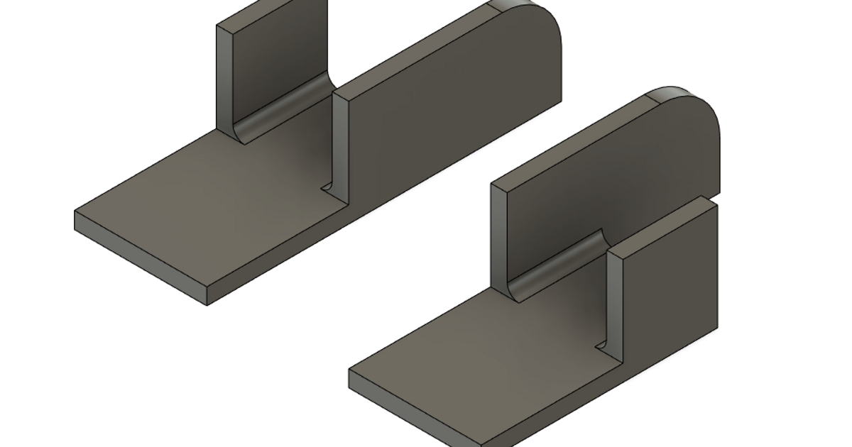 Replacement Window Screen Latch by SG | Download free STL model ...