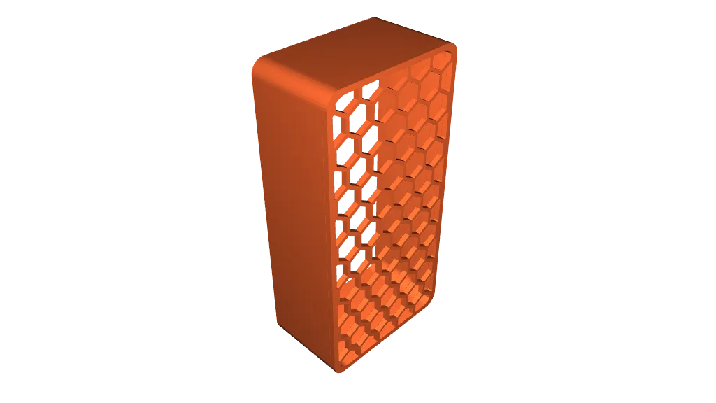Rectangular Air Vent (55x110) by X-Rush | Download free STL model ...
