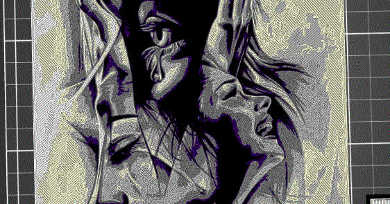 3-Faces,Hueforge by S.o.D 1971 | Download free STL model | Printables.com