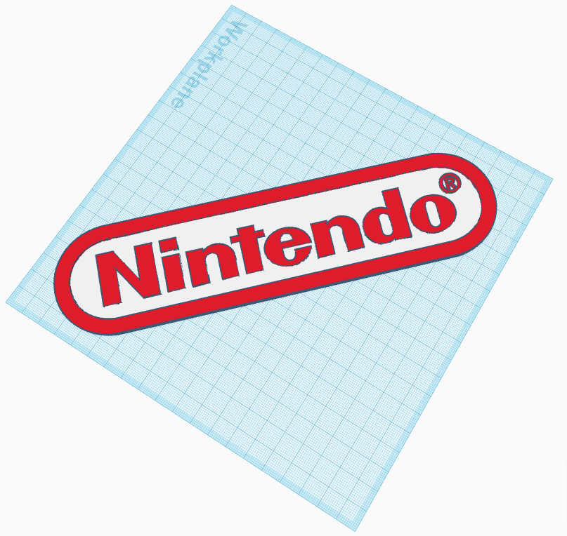 Nintendo Logo by BMuuN | Download free STL model | Printables.com