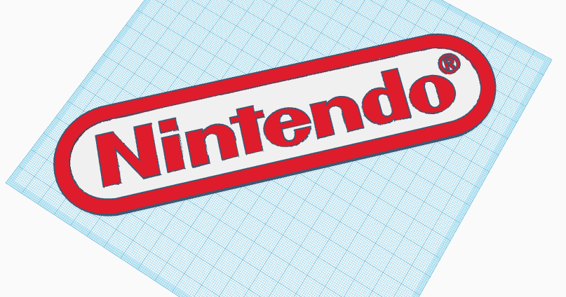 Nintendo Logo by BMuuN | Download free STL model | Printables.com