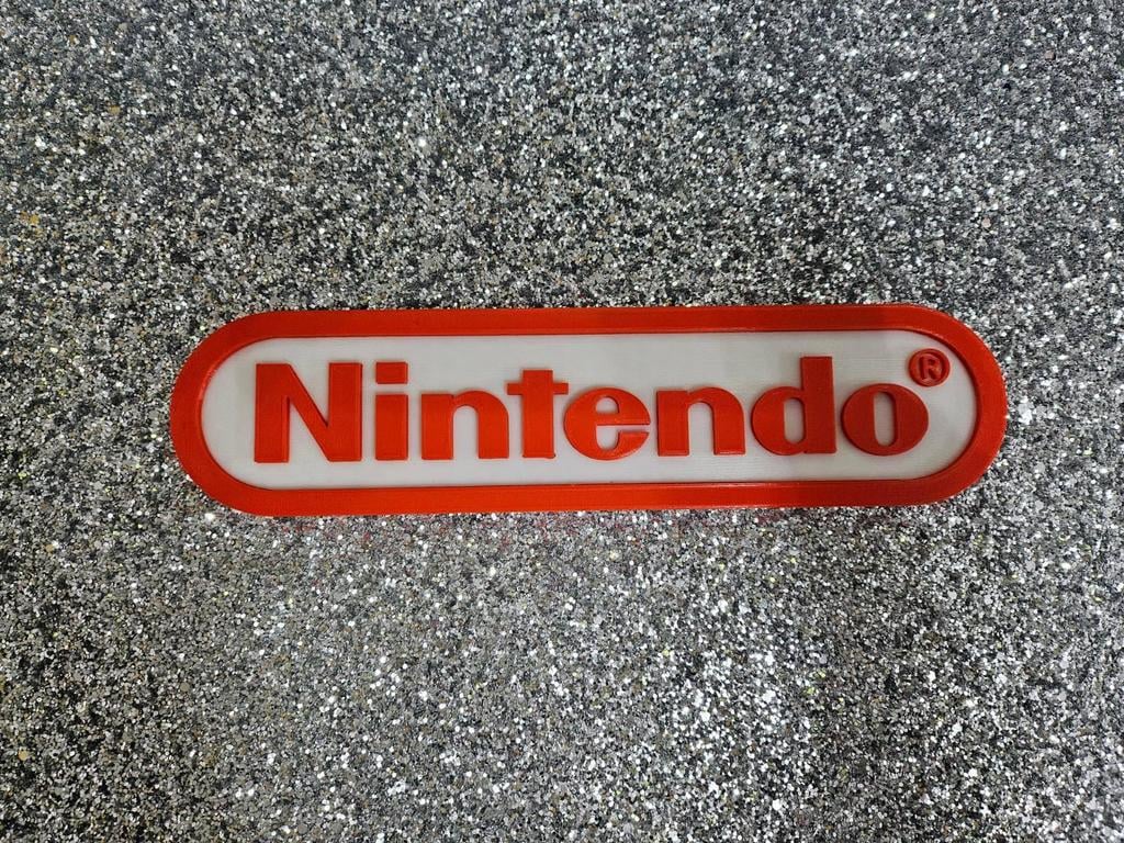 Nintendo Logo by BMuuN | Download free STL model | Printables.com