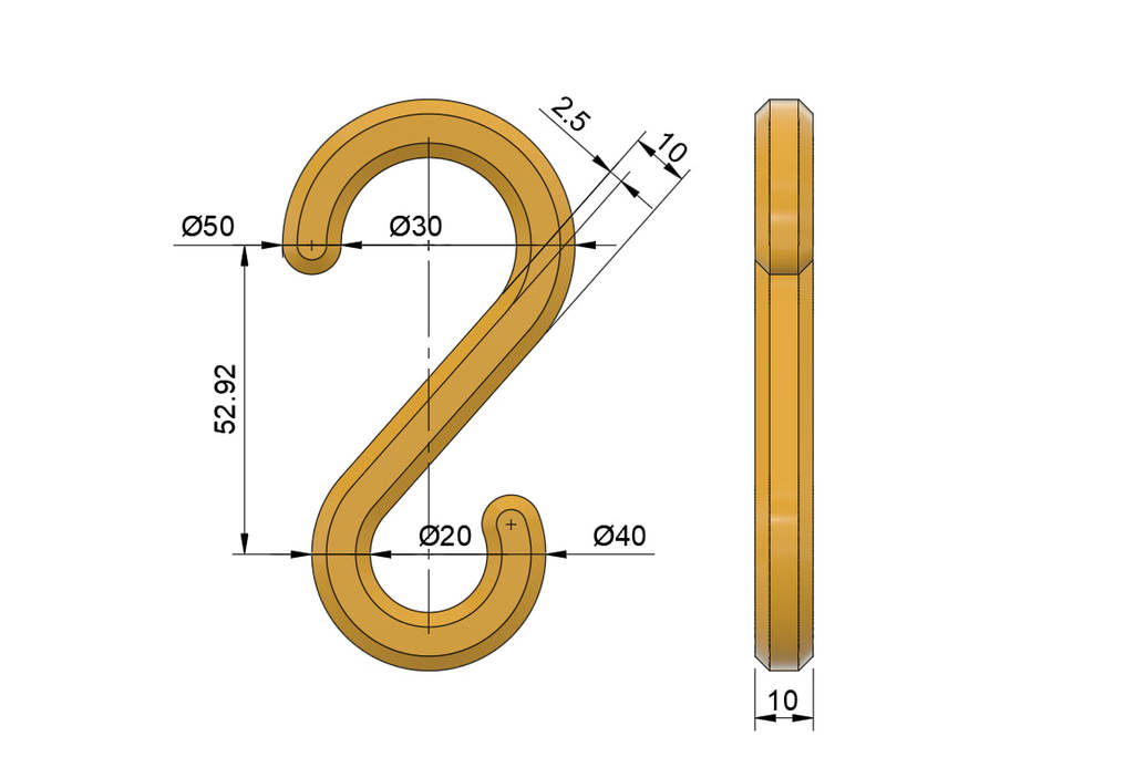 Hook Hanger by belittlemaker | Download free STL model | Printables.com
