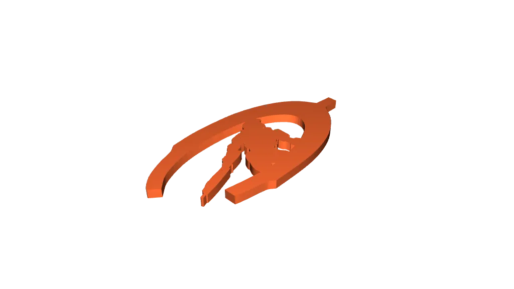 Halo logo by Clay Daly | Download free STL model | Printables.com