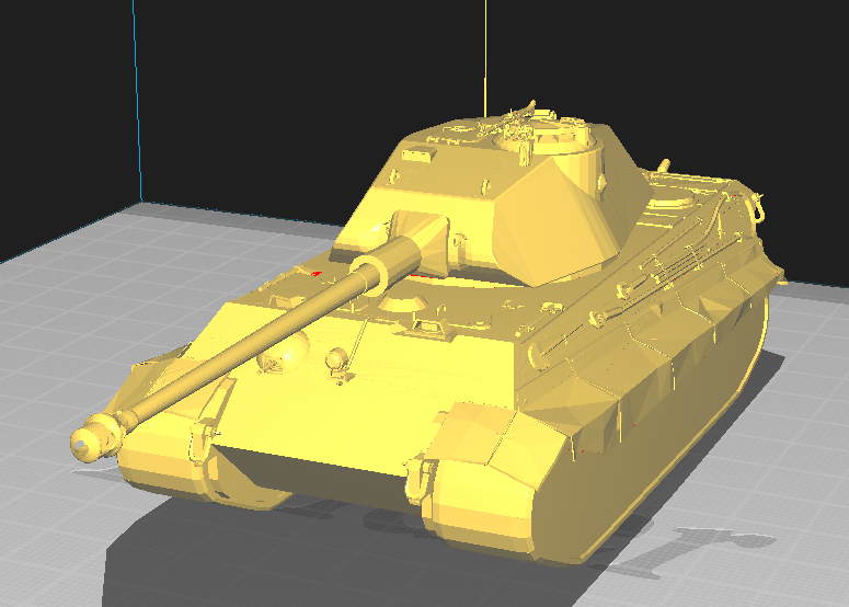 Tiger 2-P German heavy tank by AaronTMG | Download free STL model ...