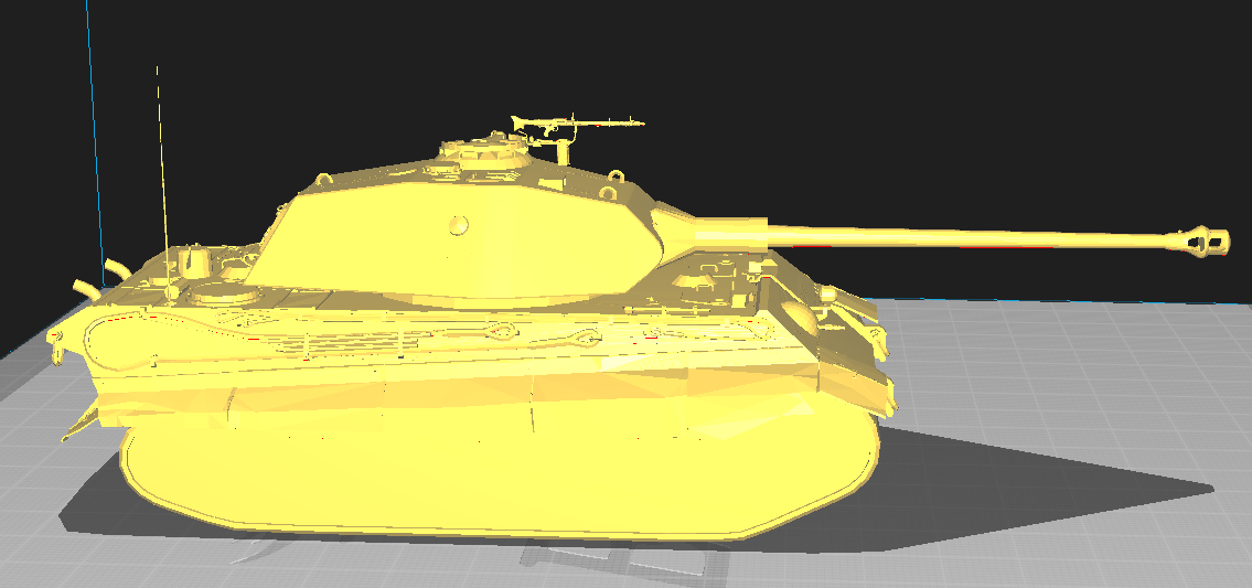 Tiger 2-P German heavy tank by AaronTMG | Download free STL model ...