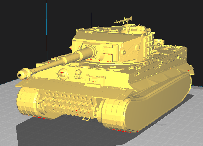 Tiger E German heavy tank by AaronTMG | Download free STL model ...