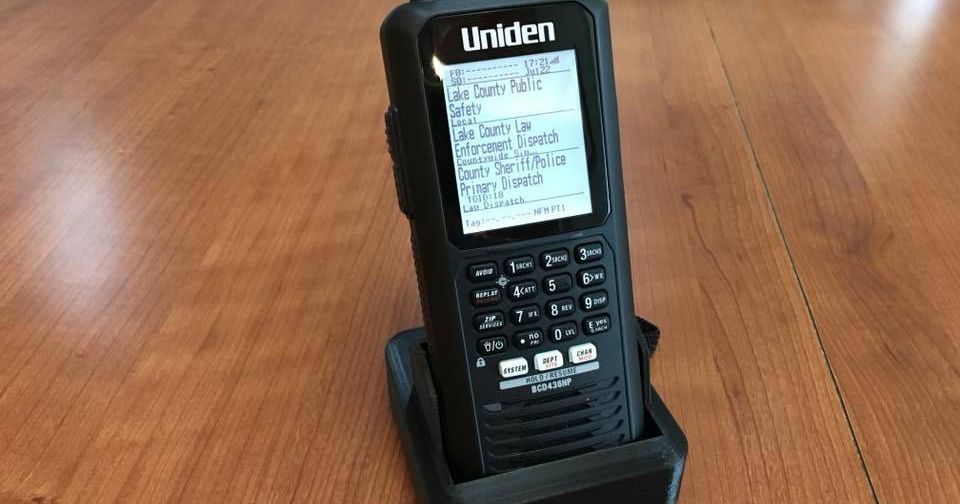 Uniden BCD436 Scanner Desktop Stand by newbugdriver | Download free STL ...