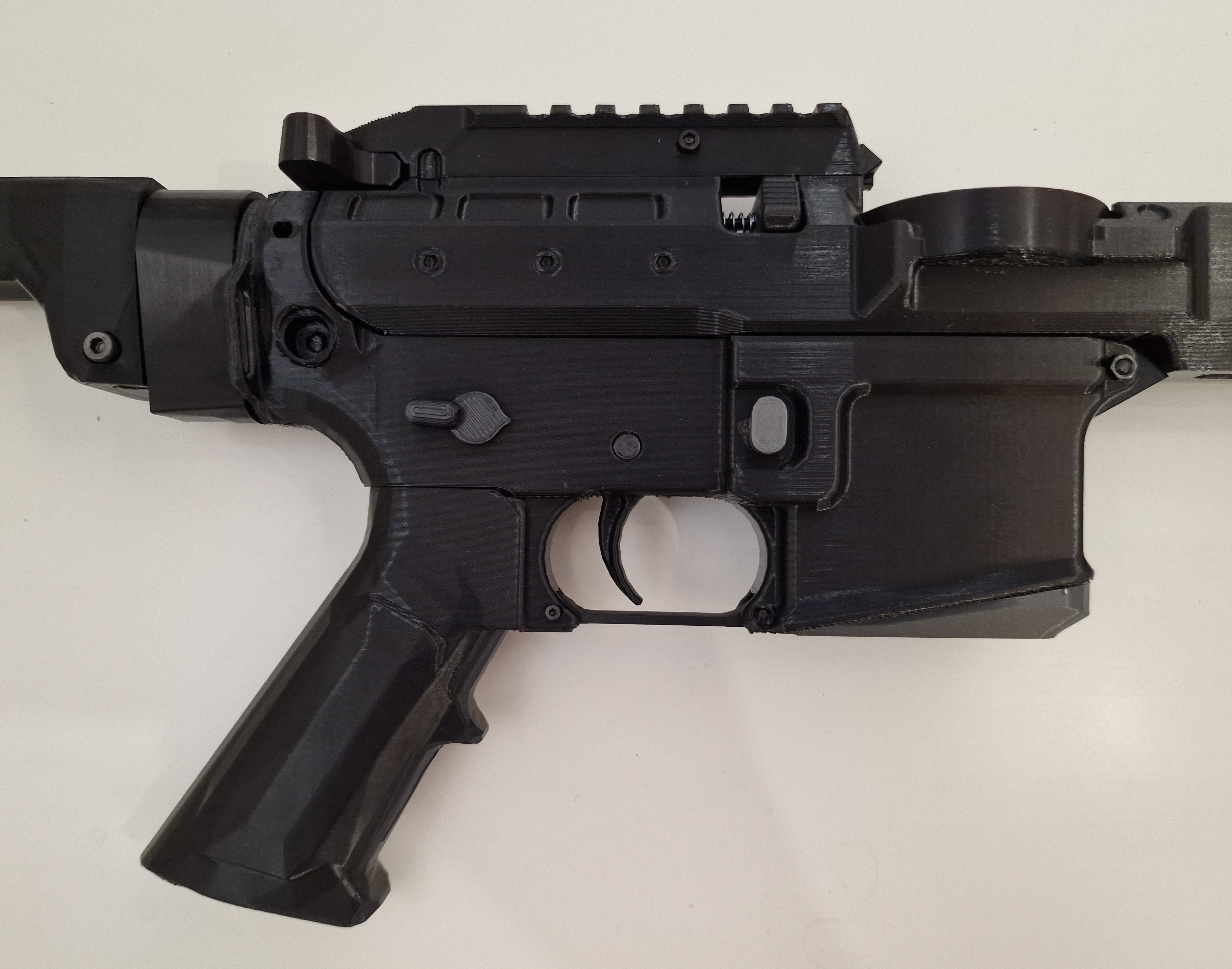 AR-57-ish Prop (with moving Parts/fits Airsoft P90 Magazine) by ...