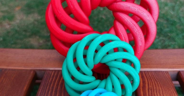 Torus knot 2 decoration by kutnohormac | Download free STL model ...