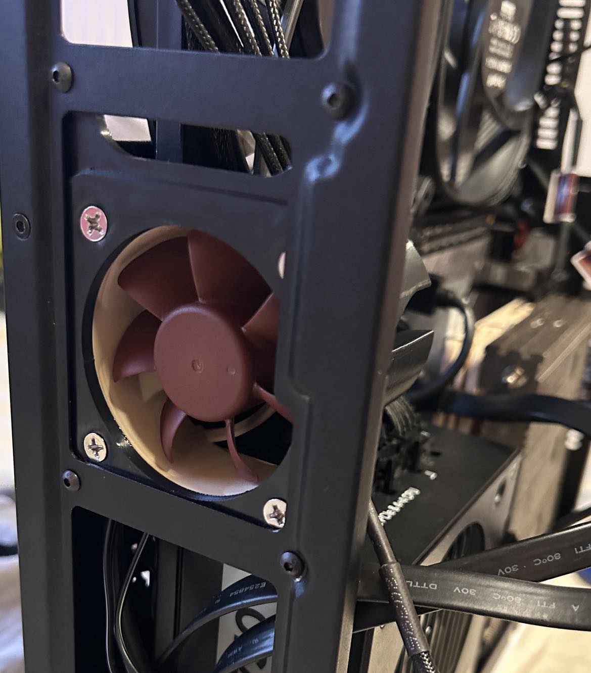 Front 60 mm fan mount for Fractal Ridge - standoff friendly by Kacikor ...