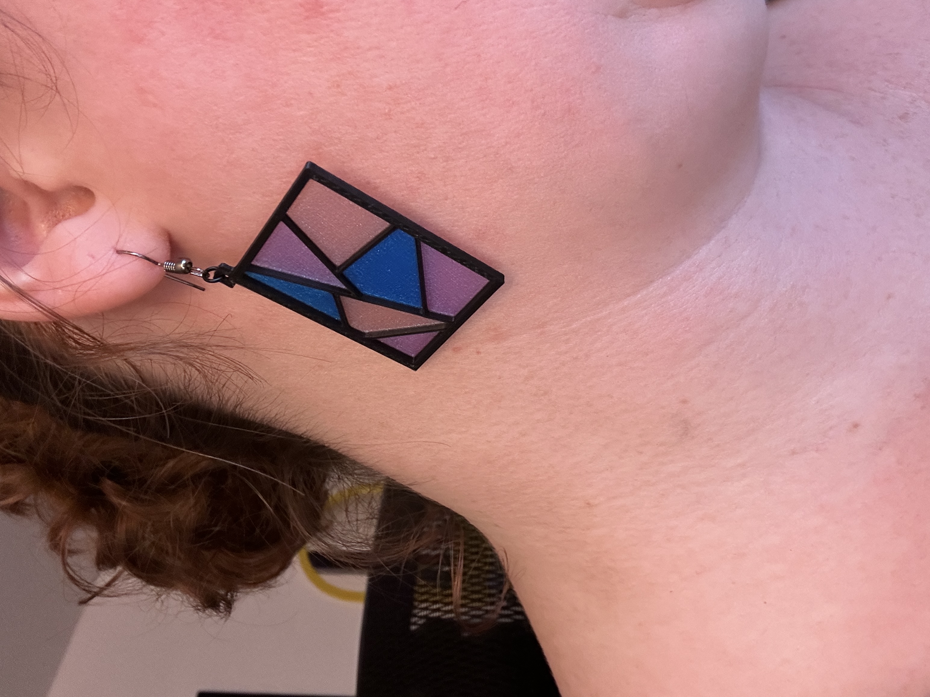 Shard Earrings by Ronster | Download free STL model | Printables.com