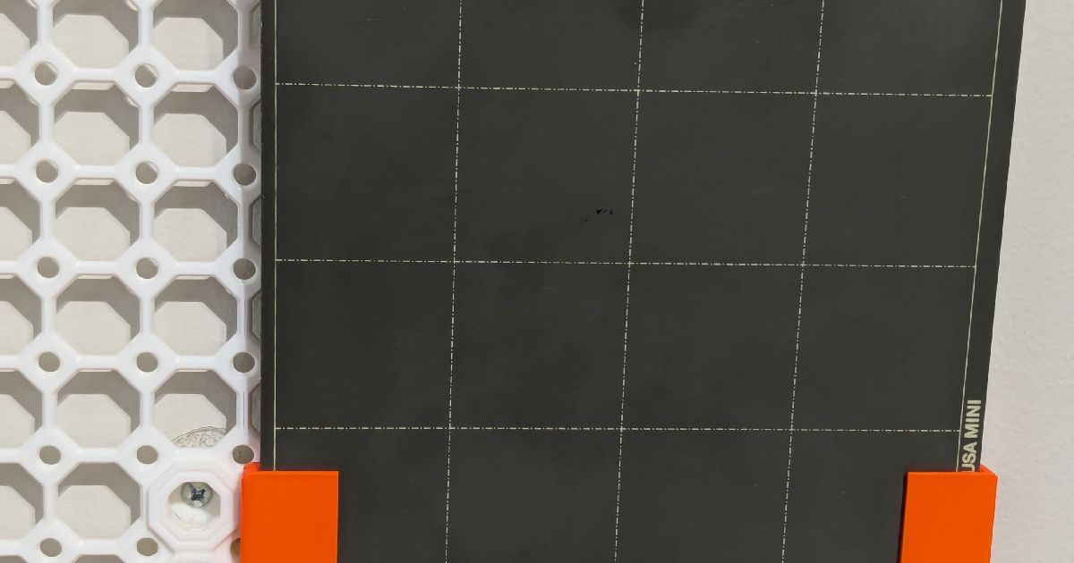 Multiboard Prusa Mini Build Plate Holder by Sionide21 | Download free ...