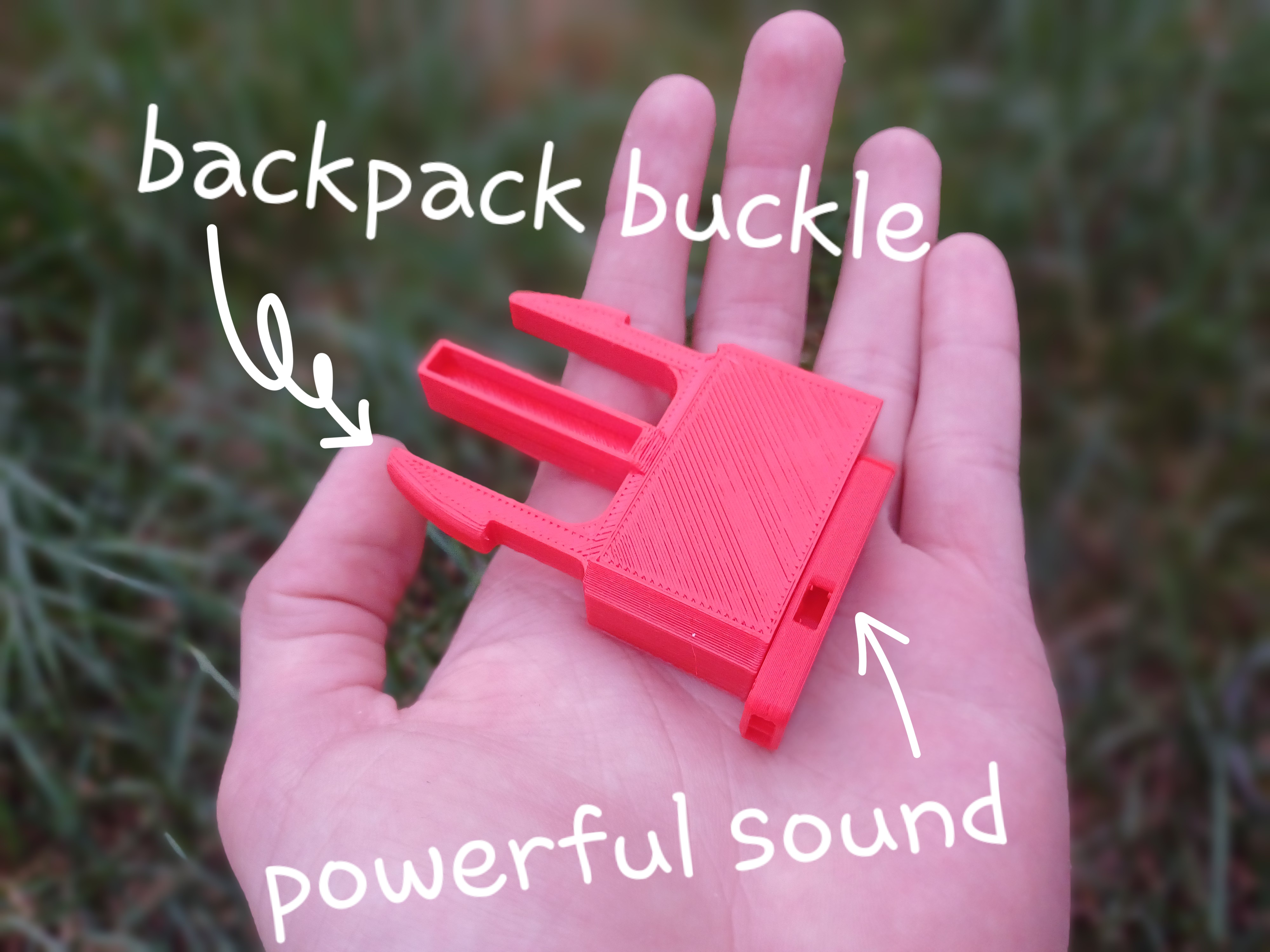 SURVIVAL WHISTLE by PabloMaker | Download free STL model | Printables.com