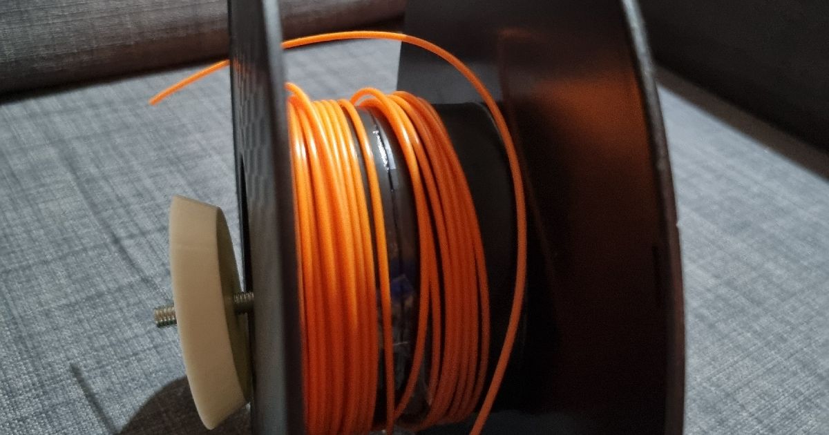 Simplest re-spooler for filament winder by Sica | Download free STL ...