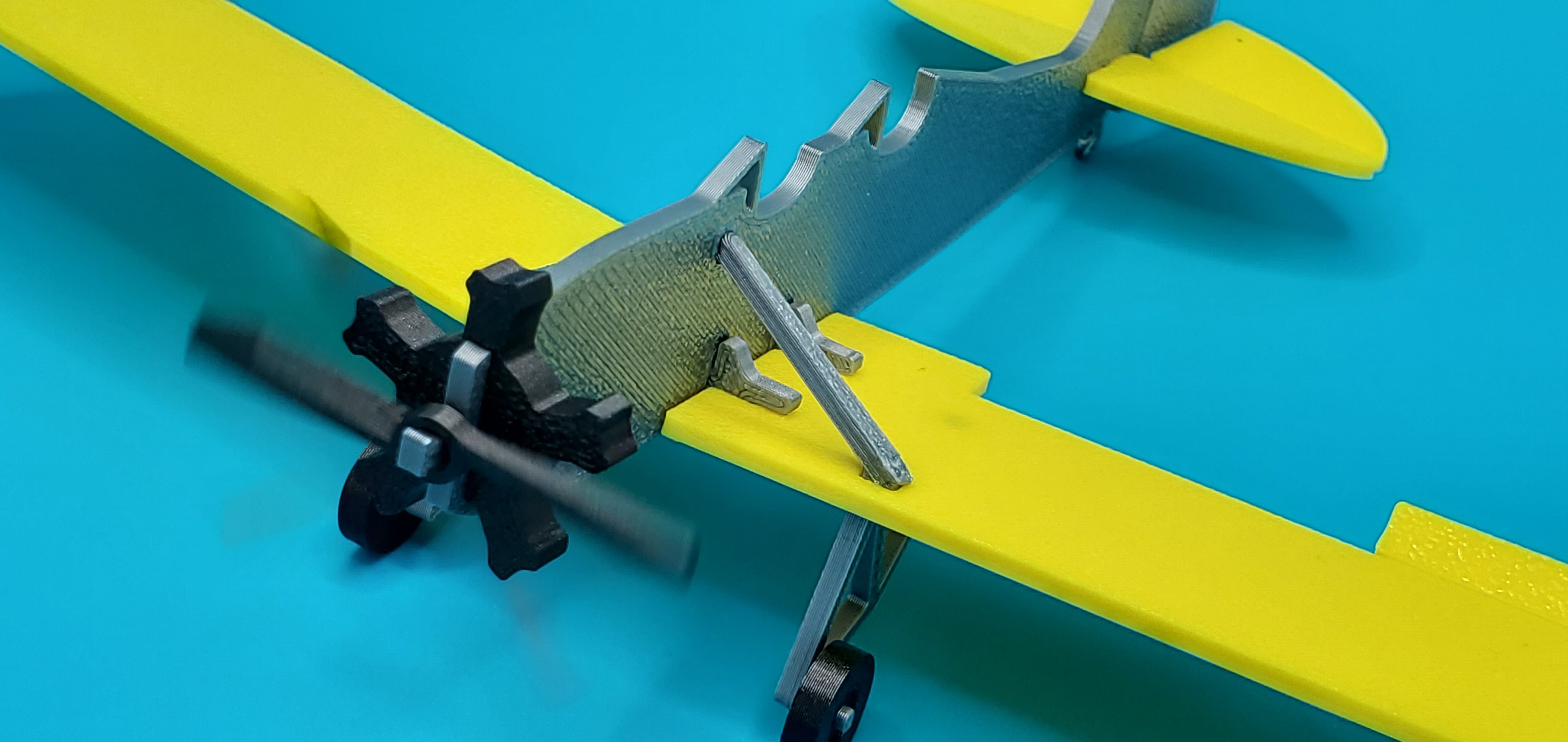 Ryan PT-22 Recruit WWII Trainer Flat Plate Model Kit by Fight to Fly ...