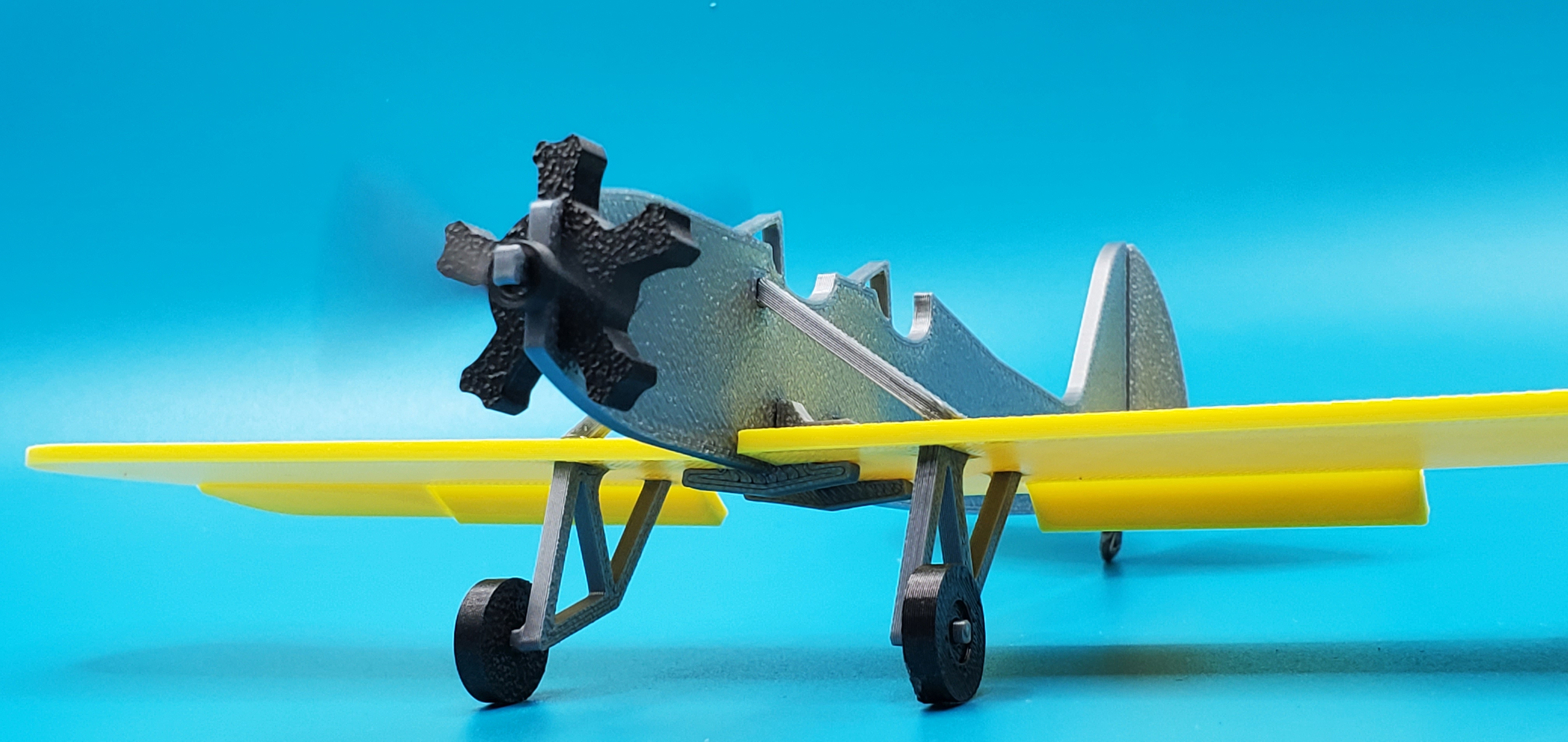 Ryan PT-22 Recruit WWII Trainer Flat Plate Model Kit by Fight to Fly ...