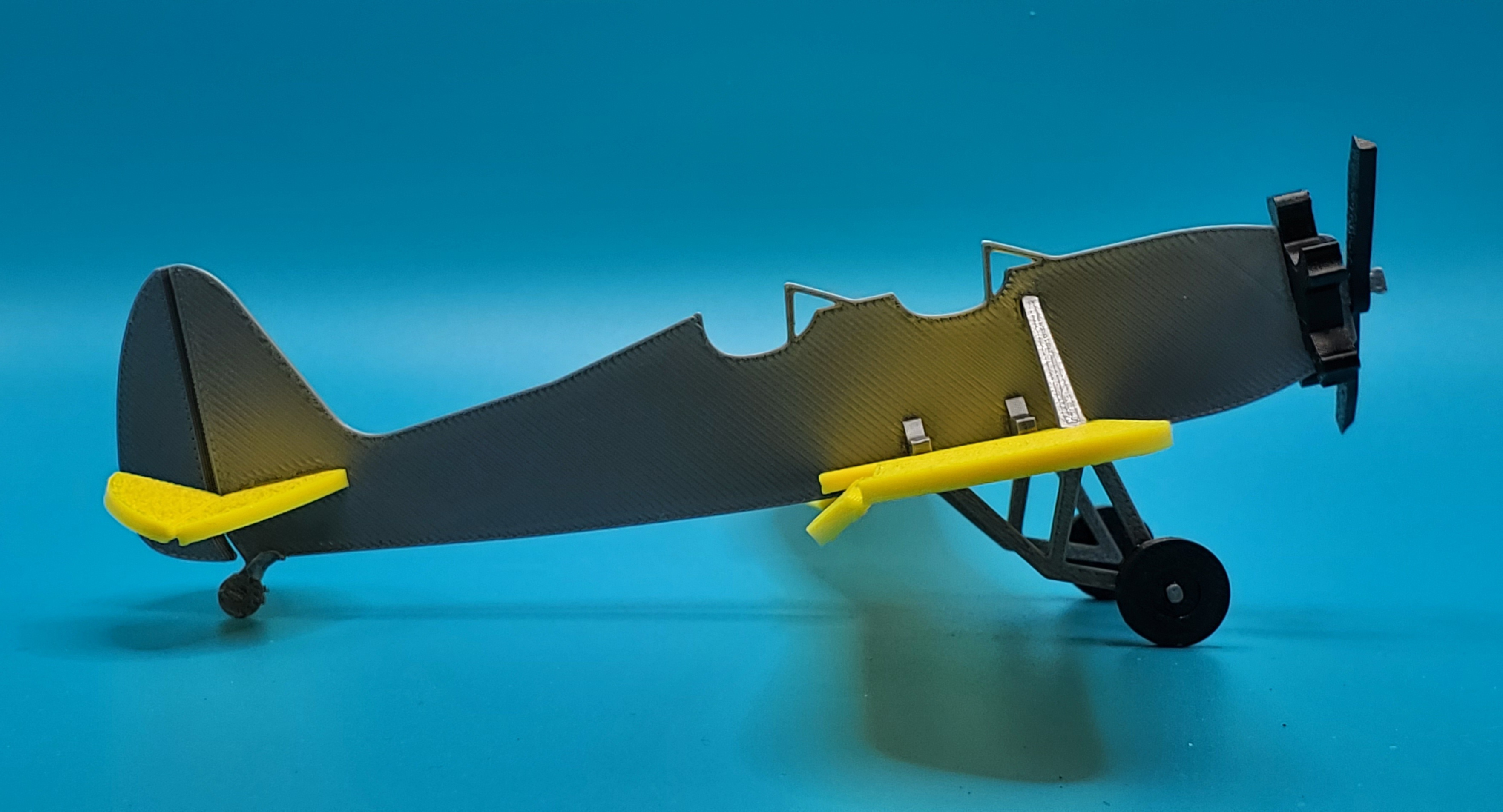 Ryan PT-22 Recruit WWII Trainer Flat Plate Model Kit by Fight to Fly ...