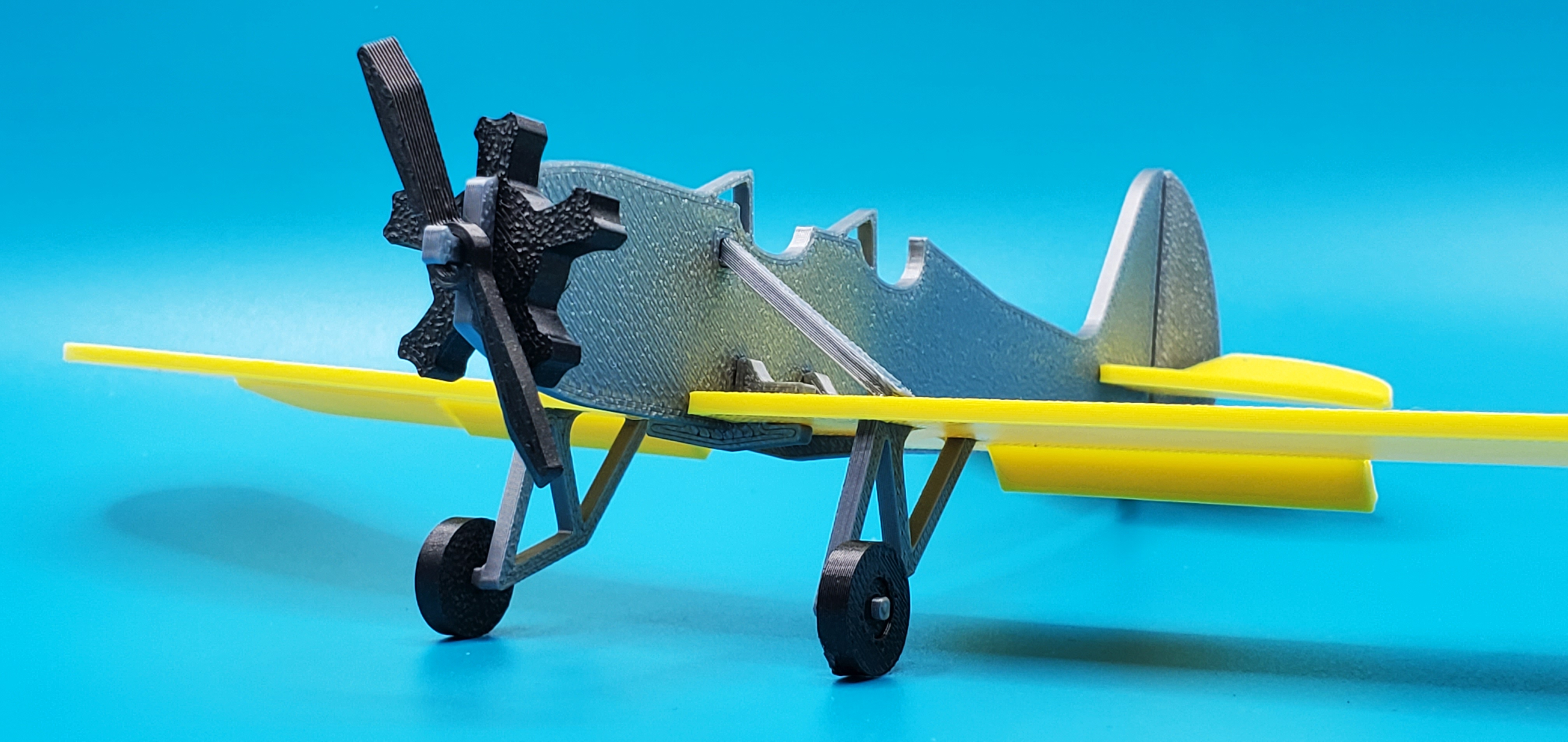 Ryan PT-22 Recruit WWII Trainer Flat Plate Model Kit by Fight to Fly ...