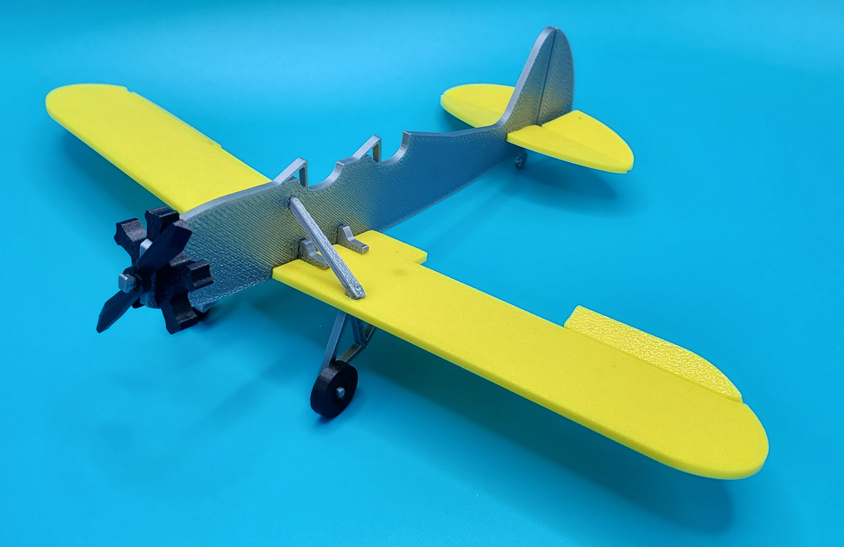 Ryan PT-22 Recruit WWII Trainer Flat Plate Model Kit by Fight to Fly ...