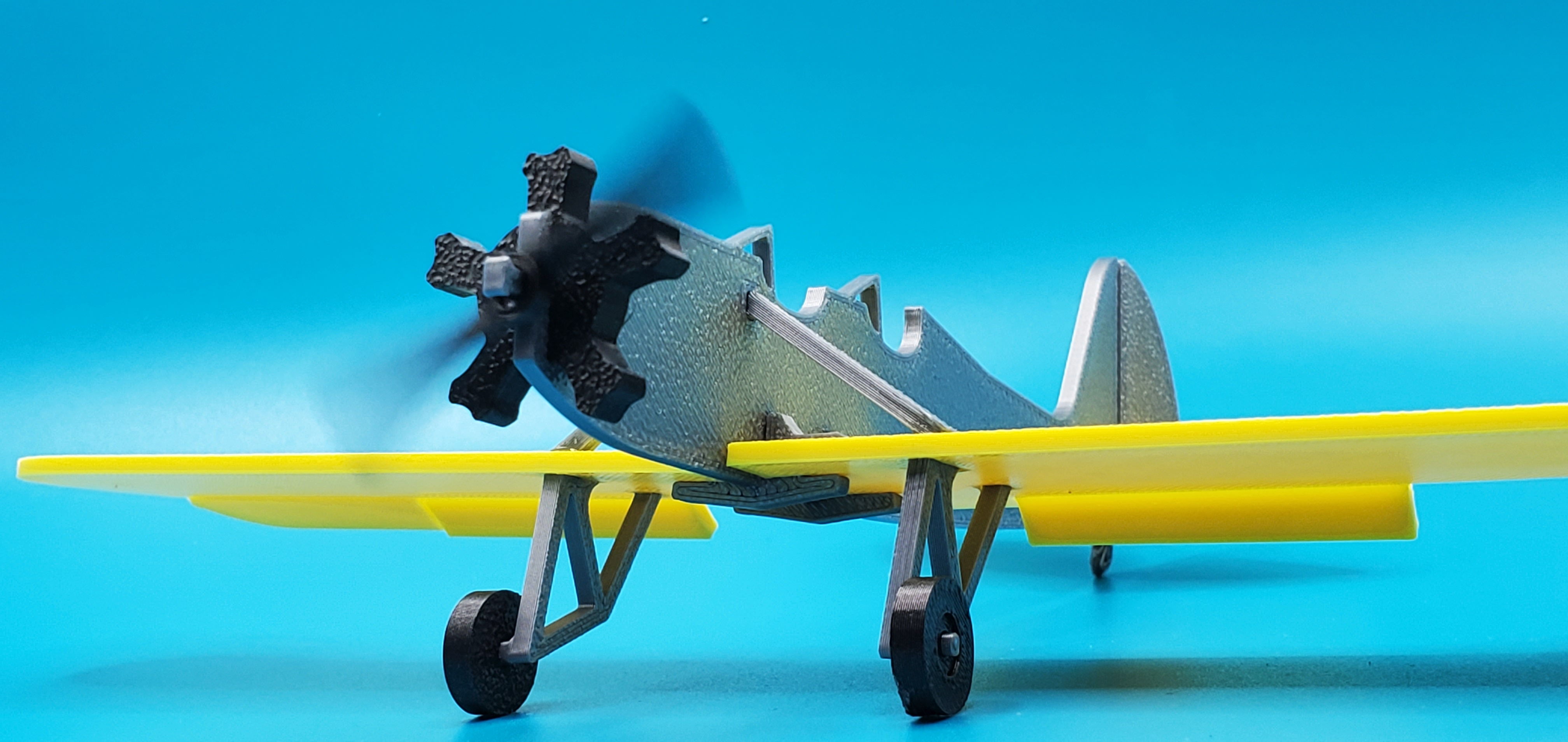 Ryan PT-22 Recruit WWII Trainer Flat Plate Model Kit by Fight to Fly ...
