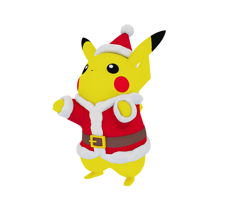 Holiday Style Pikachu by Skeleton Dan | Download free STL model ...