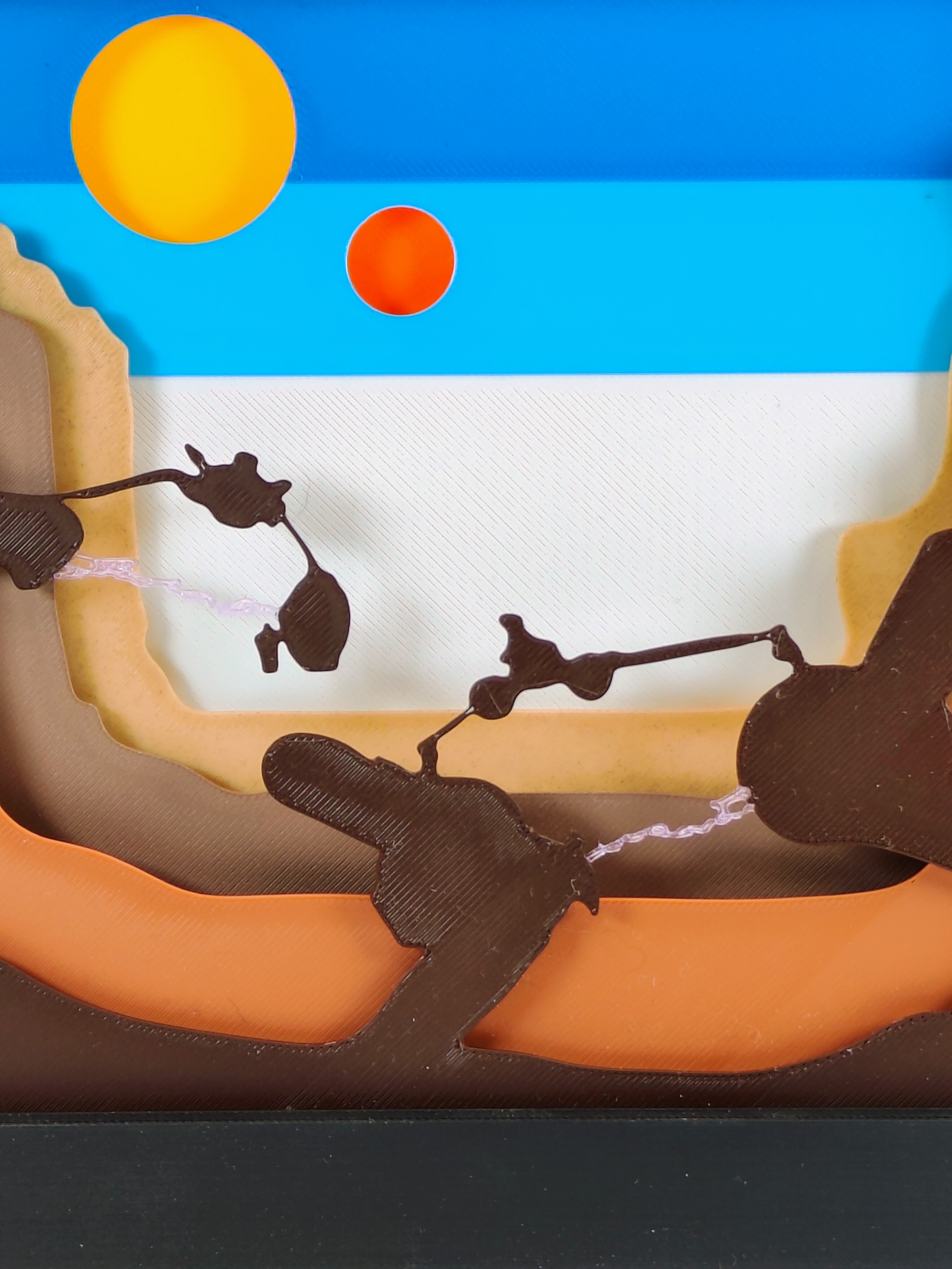 Star Wars Pod Race Shadow Box by TheCraftyMaker | Download free STL ...