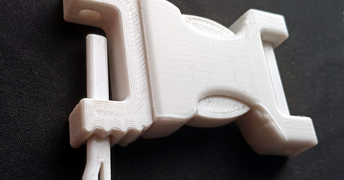 Buckle fully printable for 24mm wide loop straps. por Q | Descargar ...