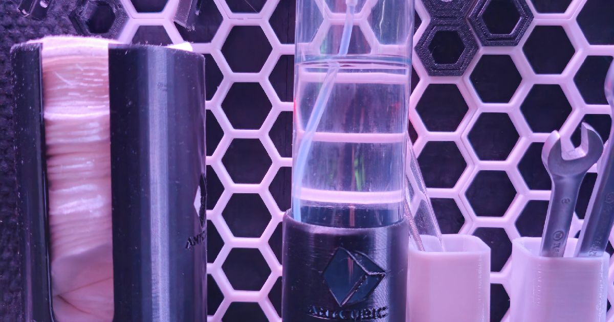 BOTTLE HOLDER WITH Isopropanol (IPA) by TXT-Tlusty | Download free STL ...