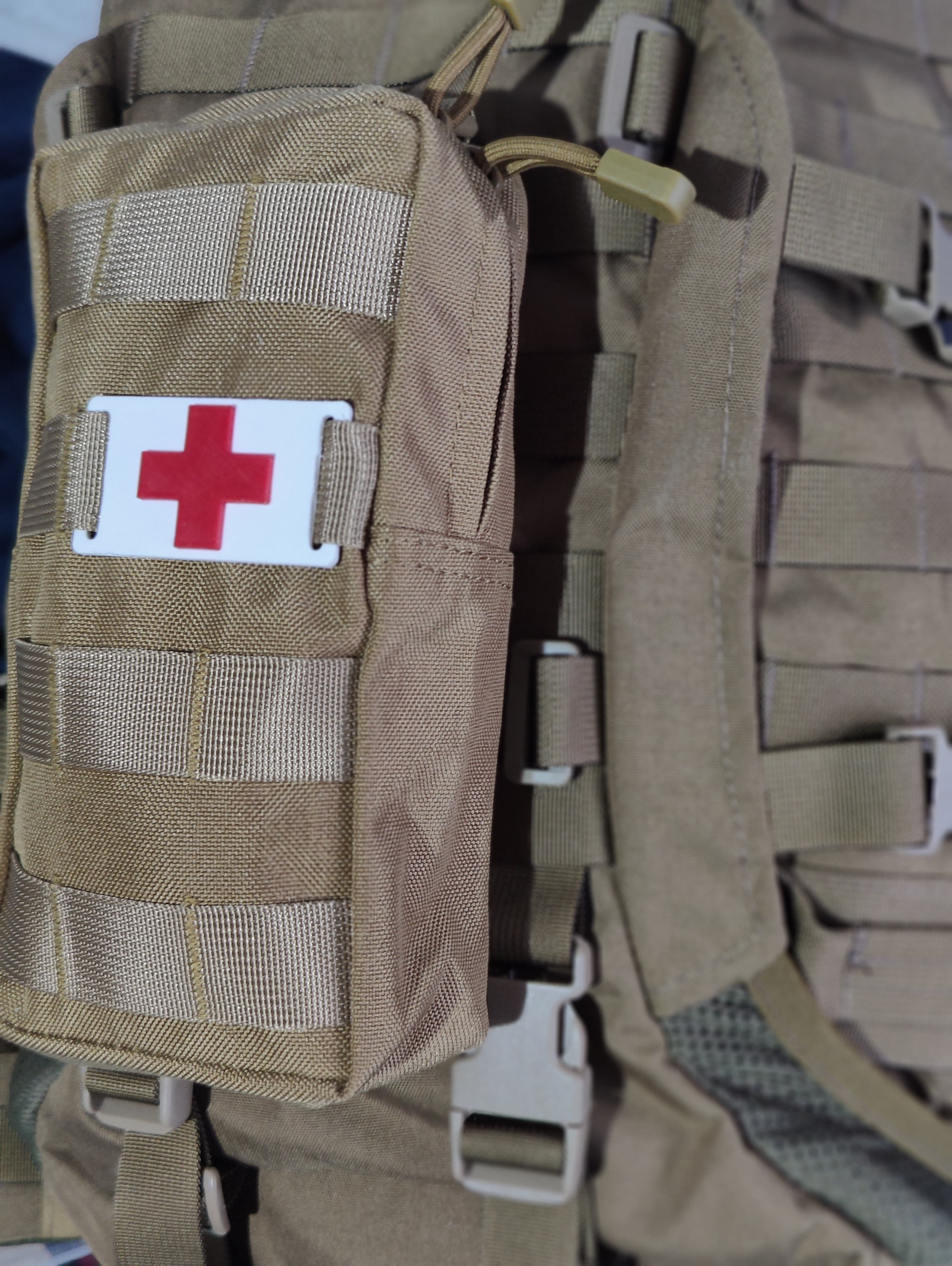 Molle Patch Medical Tag by Valnu | Download free STL model | Printables.com