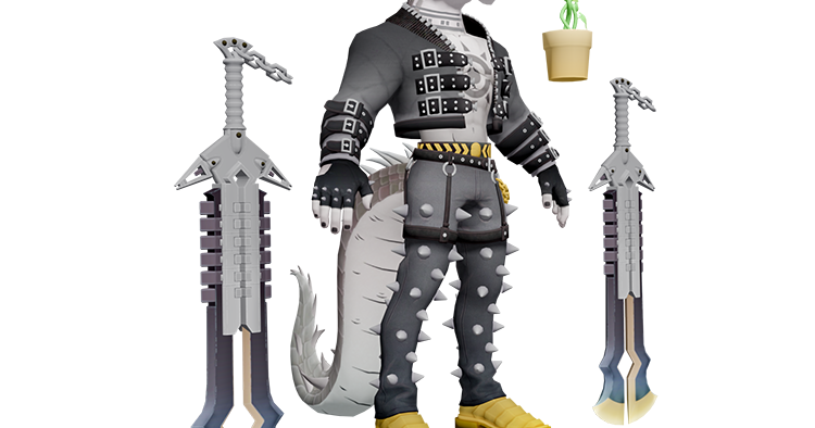 Daylon (Sobek) from Dislyte (Crocodile man) by Skeleton Dan | Download ...