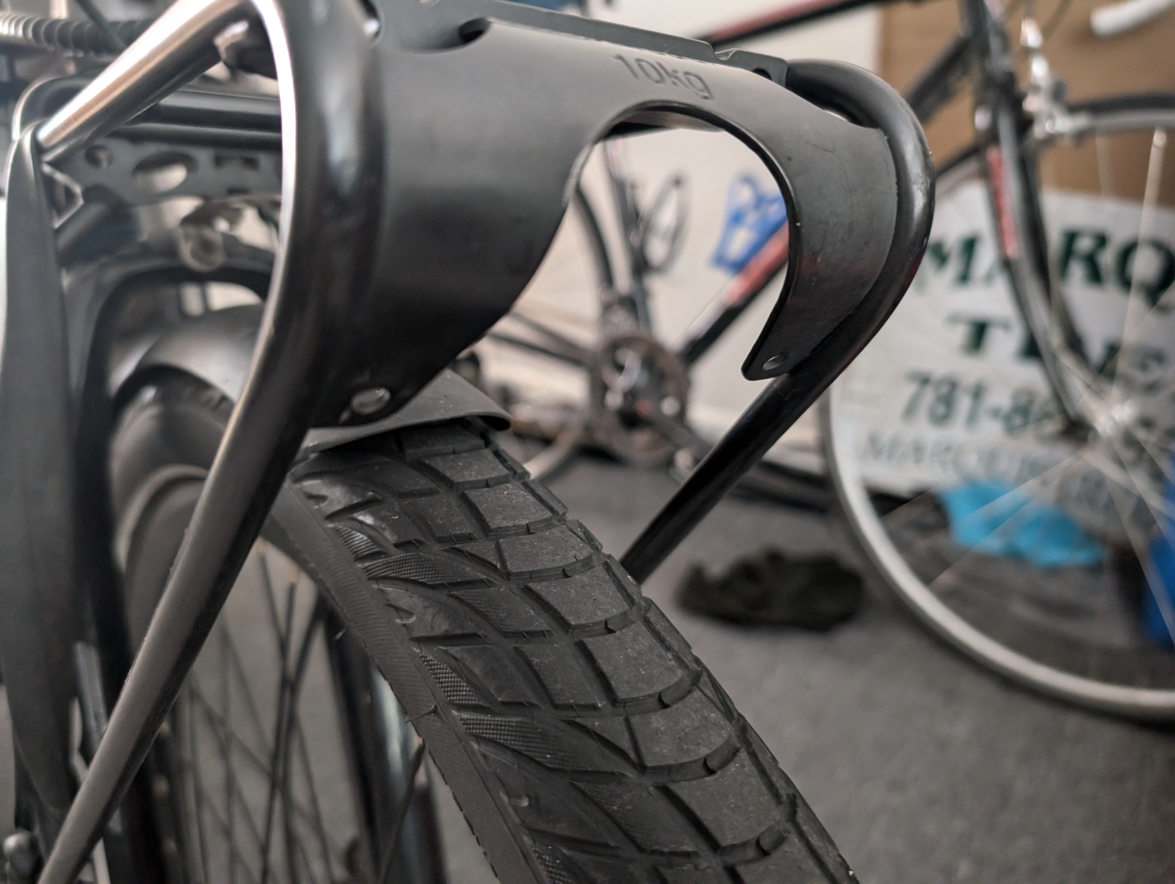 Front light bracket for Racktime TopIt front rack by aiber | Download ...