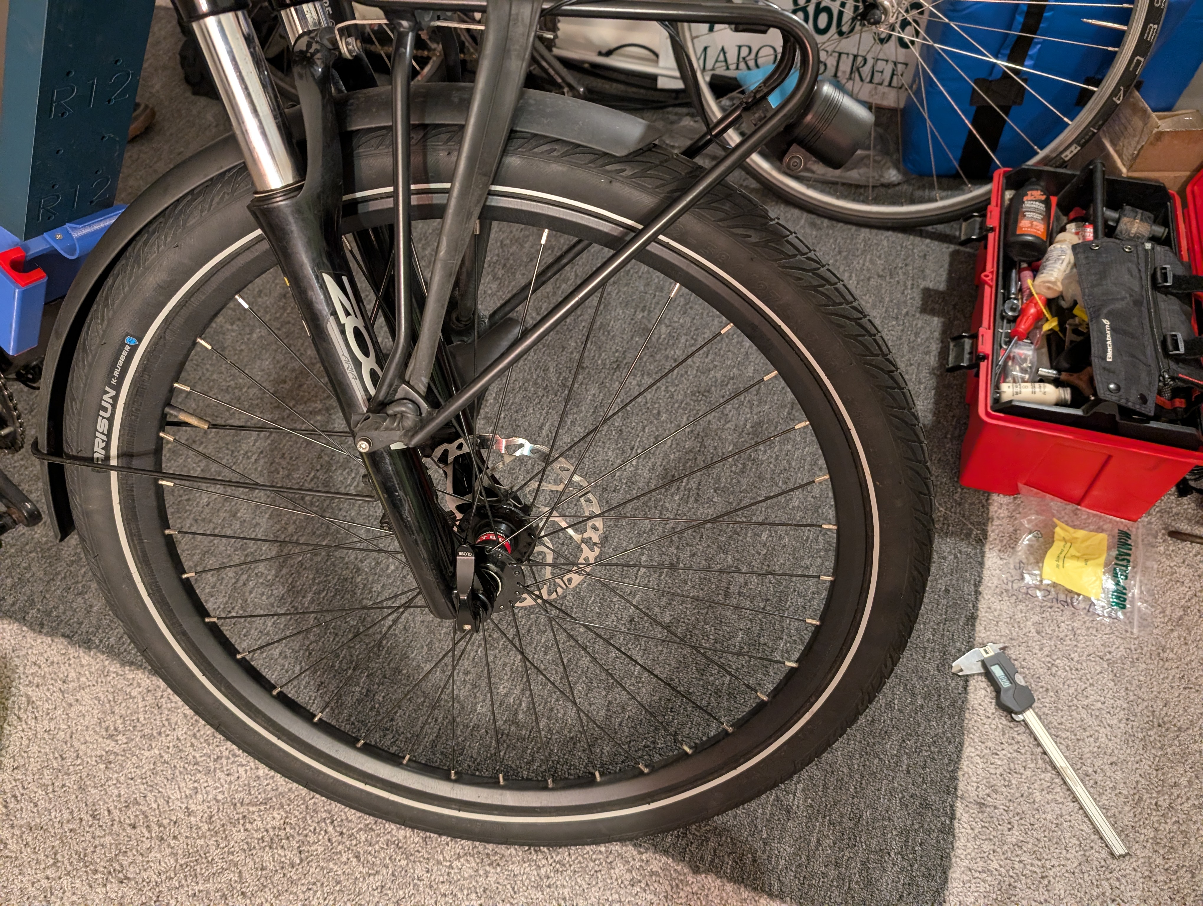 Front light bracket for Racktime TopIt front rack by aiber | Download ...