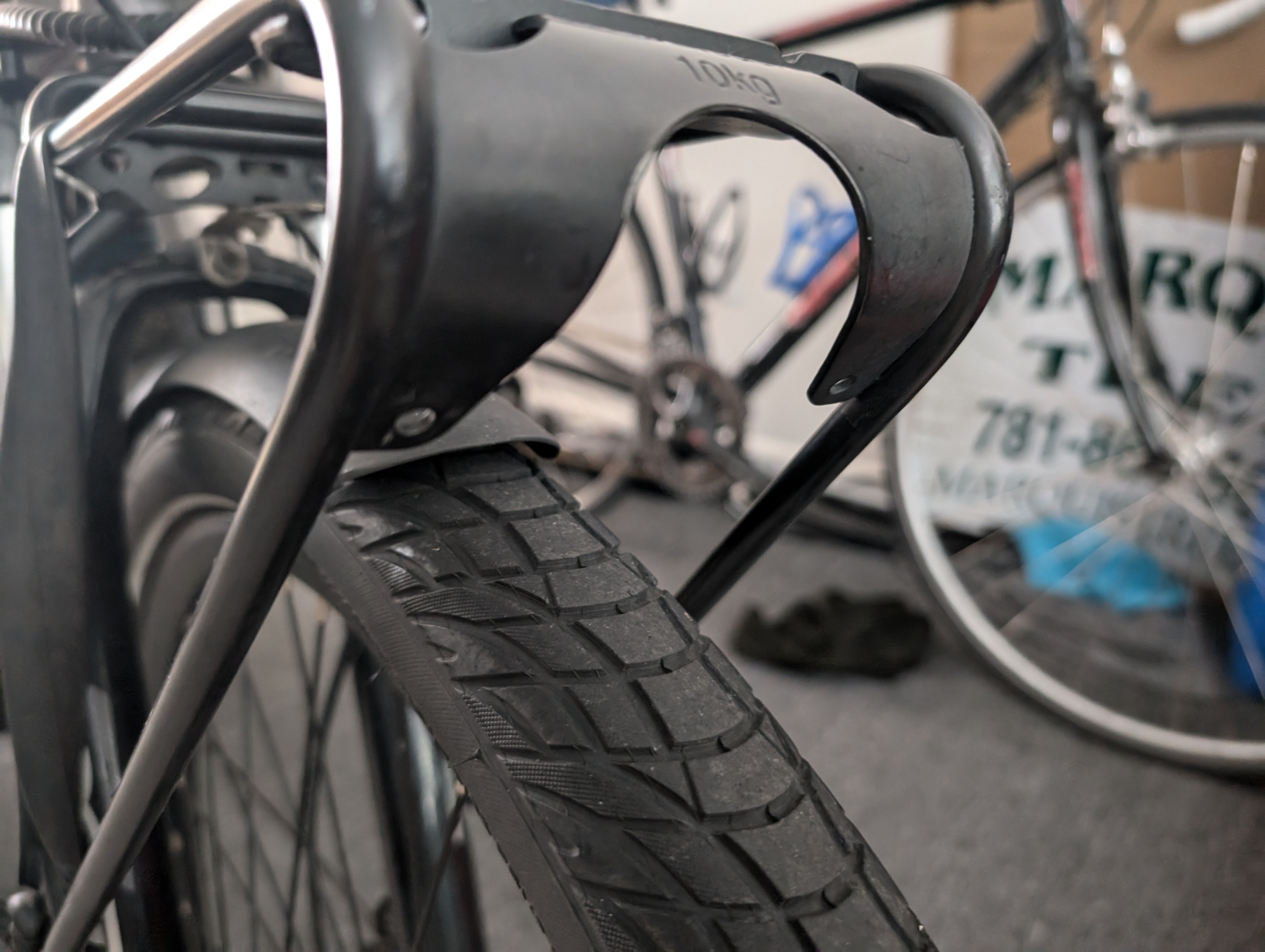 Front light bracket for Racktime TopIt front rack by aiber | Download ...